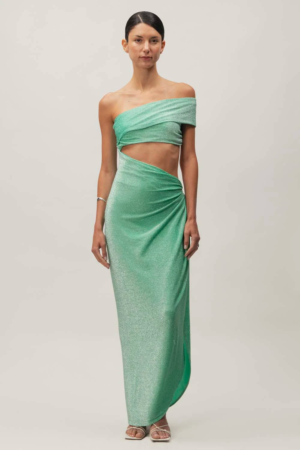 Aury Midi Dress Green in Jersey - High Summer 24 – INTERNATIONAL BAOBAB